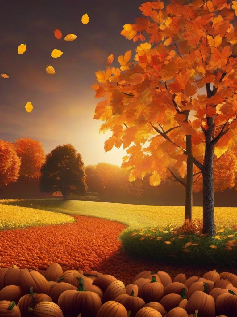 Fall Background Wallpaper - Peanuts Fall Wallpaper