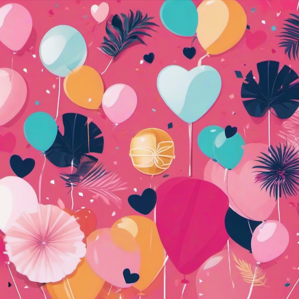 Party Background Wallpaper - Bachelorette Zoom Background