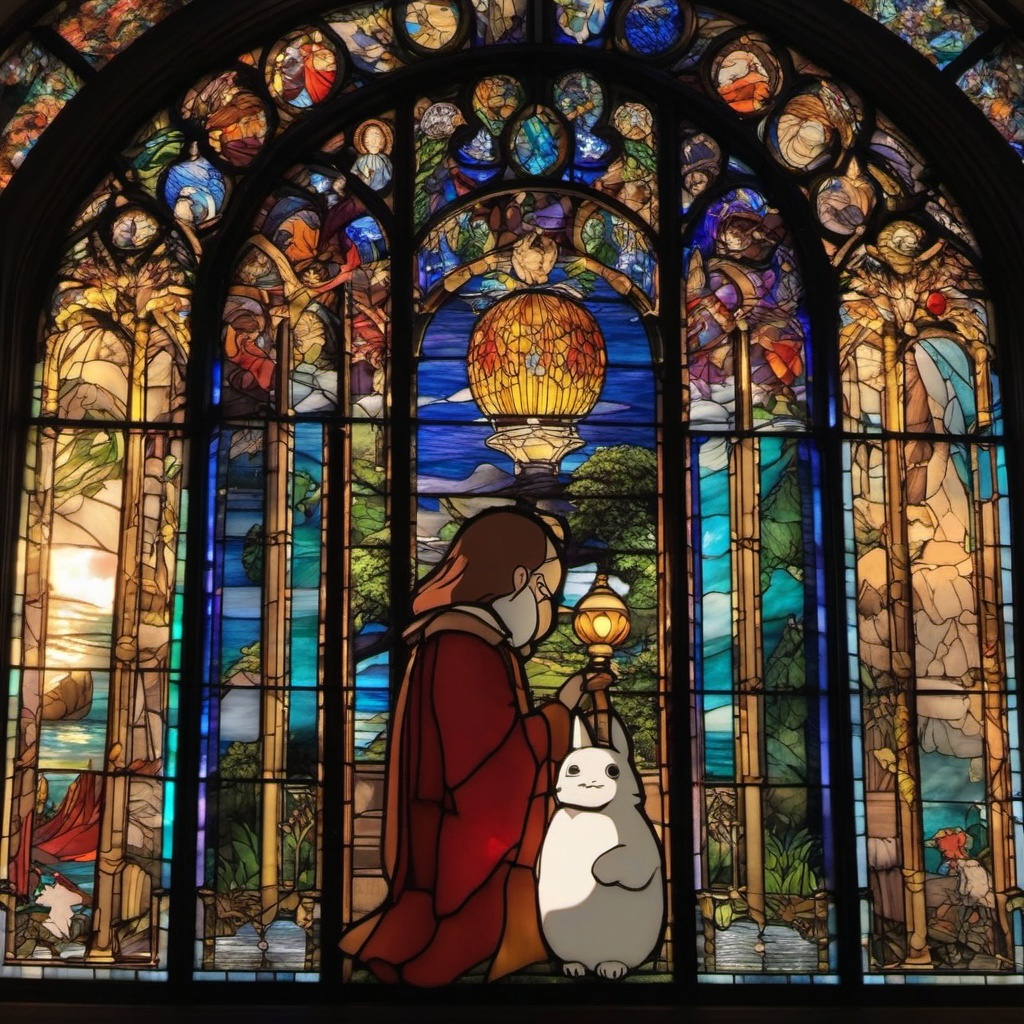 Studio Ghibli Stained Glass - Experience The Magic Of