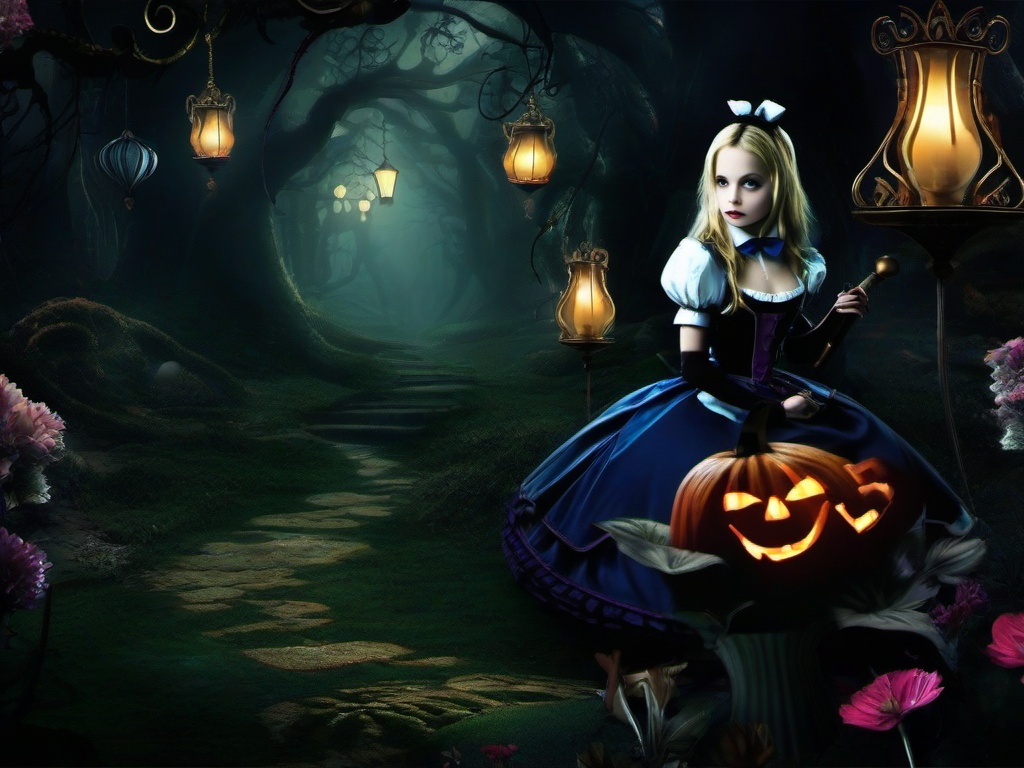 Dark Alice In Wonderland Wallpaper ,Desktop Background