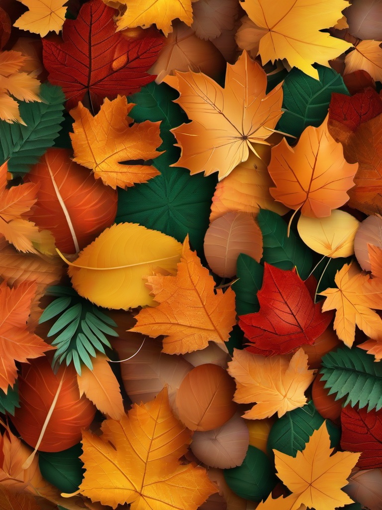 Fall Background Wallpaper - Autumn Digital Background
