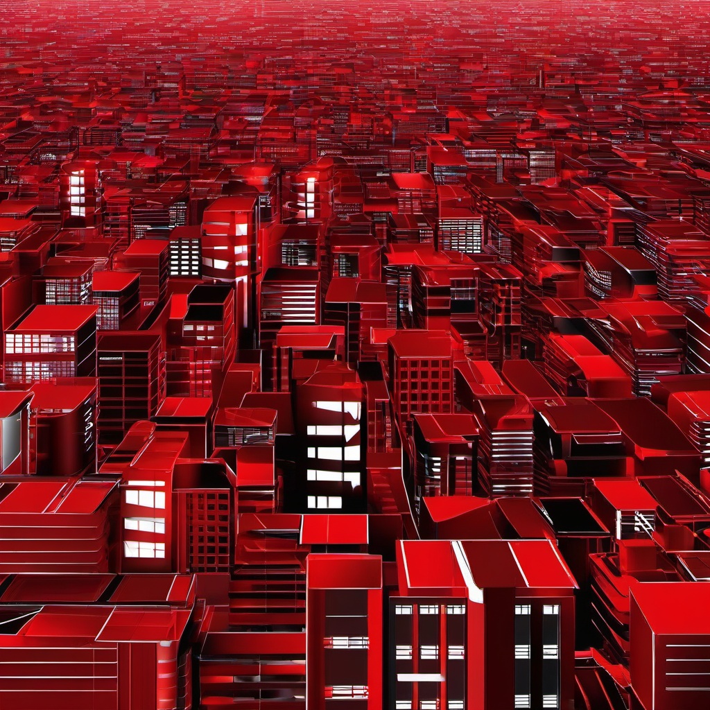 Red Background Wallpaper - Red City Background