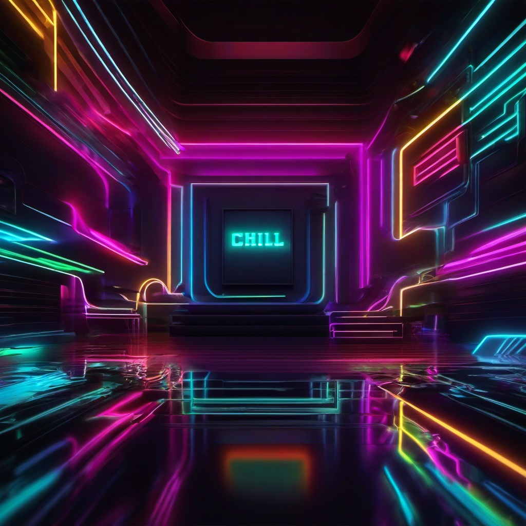 Neon Background Wallpaper - Chill Neon Wallpaper