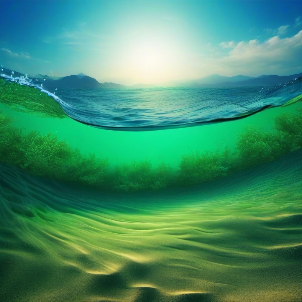 Ocean Background Wallpaper - Green Screen Ocean Background