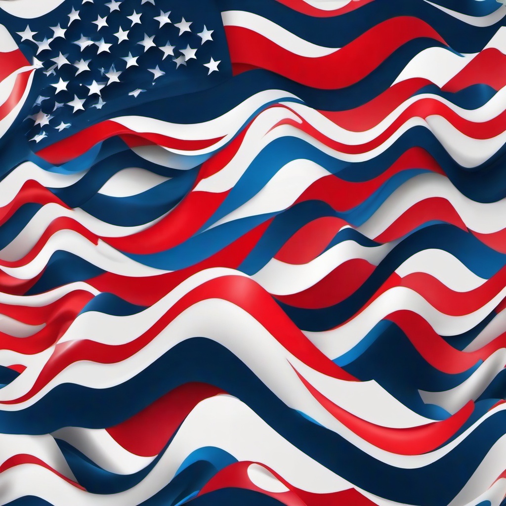 Wave Background Wallpaper - Wavy Flag Background
