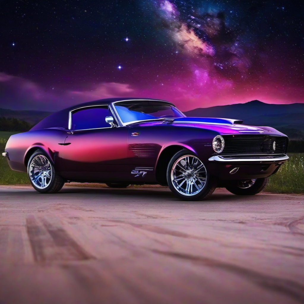 Galaxy Background Wallpaper - Galaxy Car Wallpaper