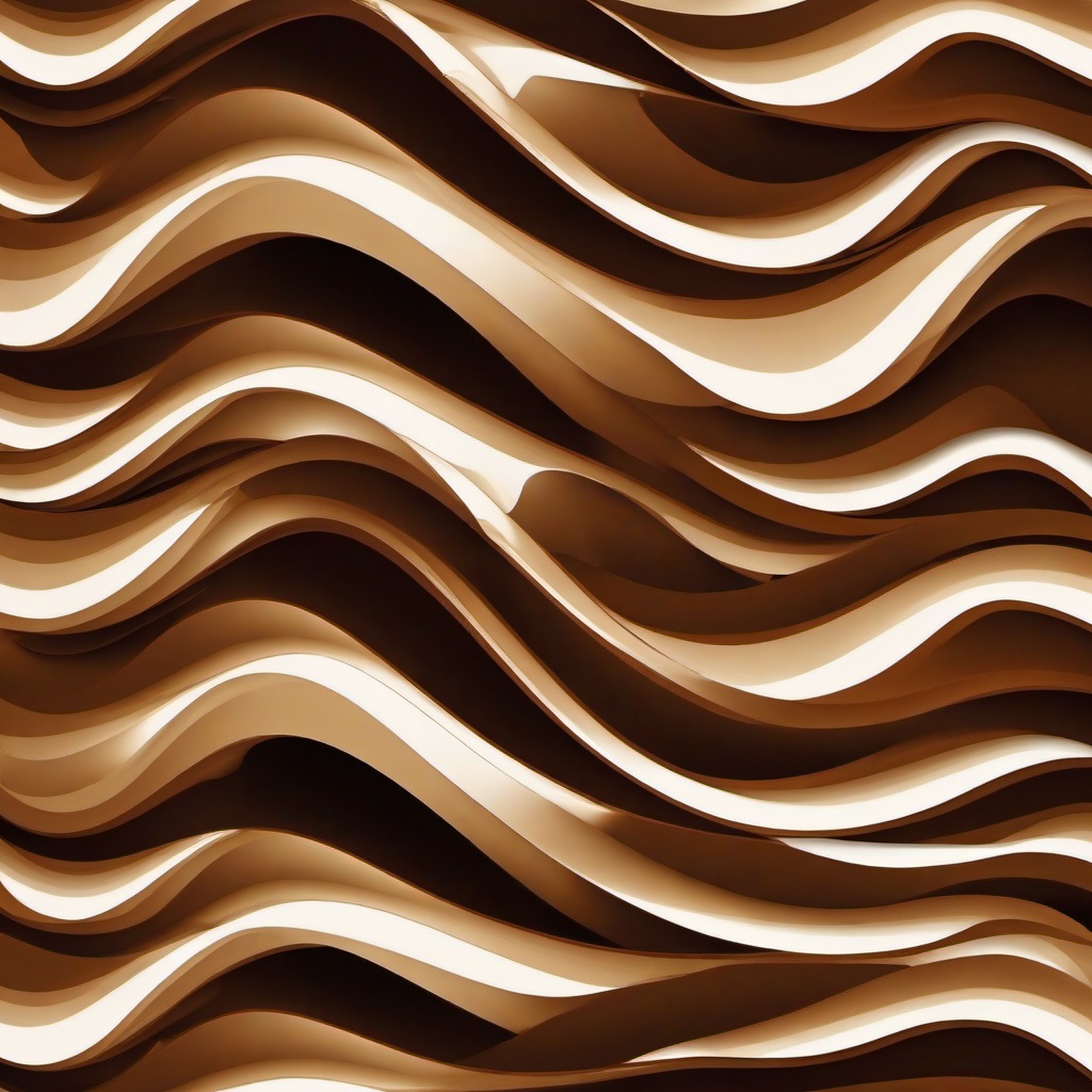 Wave Background Wallpaper - Brown Waves Wallpaper