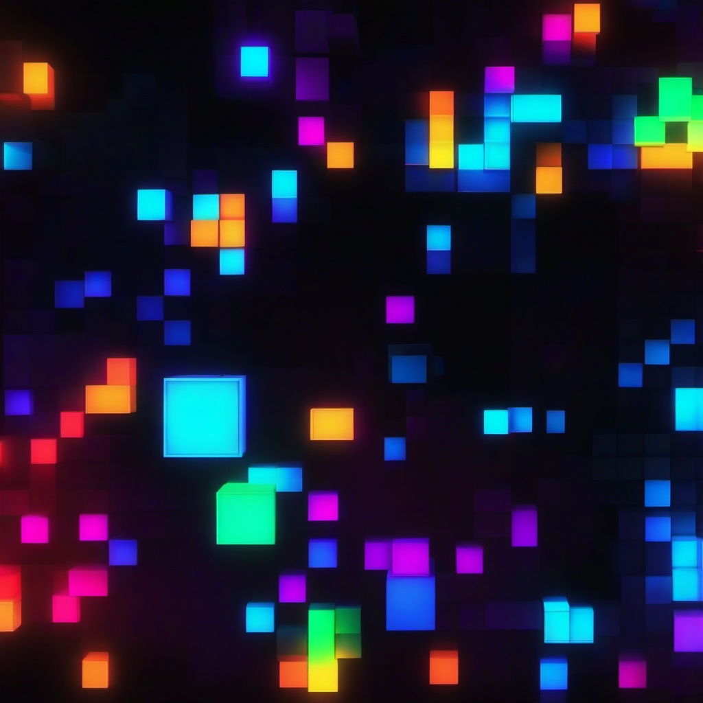 Neon Background Wallpaper - Neon Minecraft Wallpaper