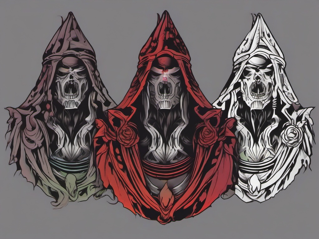 Aggrogoth Tattoo Simple Vector Color Tattoo