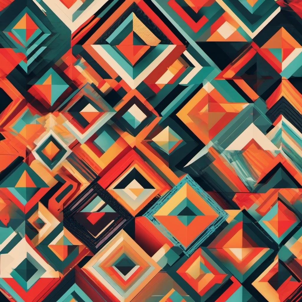 Geometric Background - Geometric Zoom Background