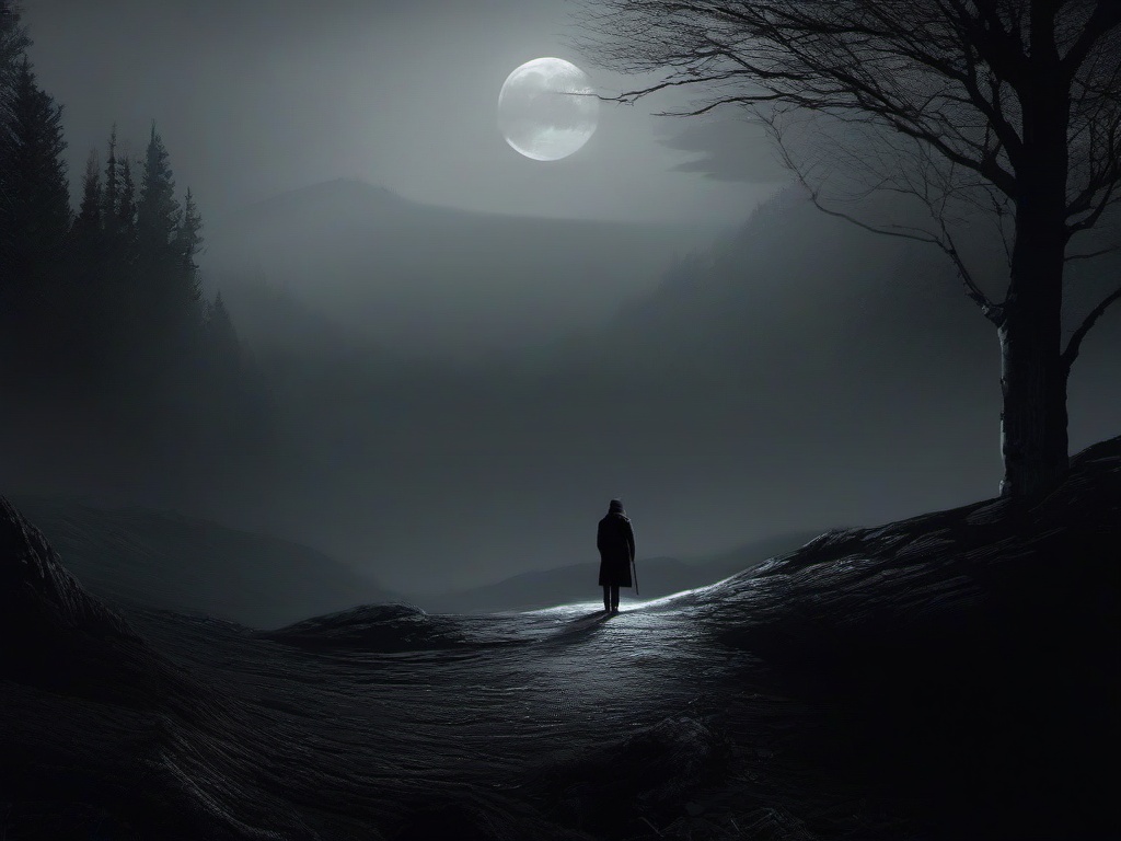 Dark Alone Wallpaper ,Desktop Background Wallpaper