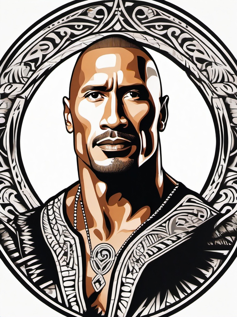 Dwayne Johnson Polynesian Tattoo - Pay Homage To Dwayne The